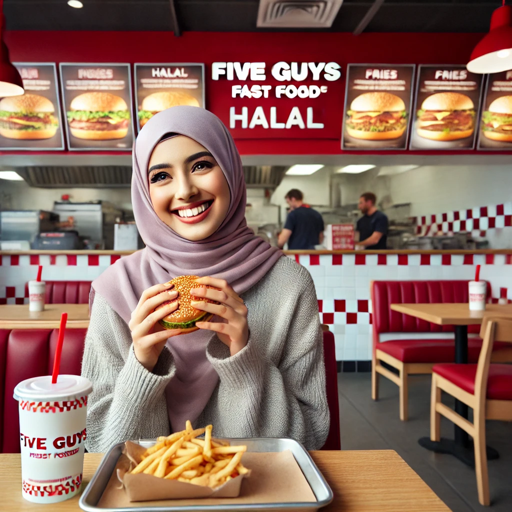 Halal Five Guys UK - Halal Incorp
