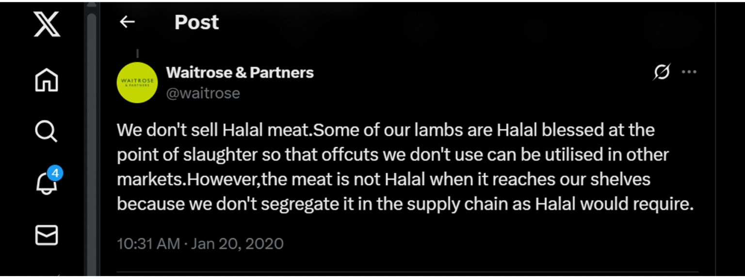 Waitrose Halal Meat Availability - Halal Incorp